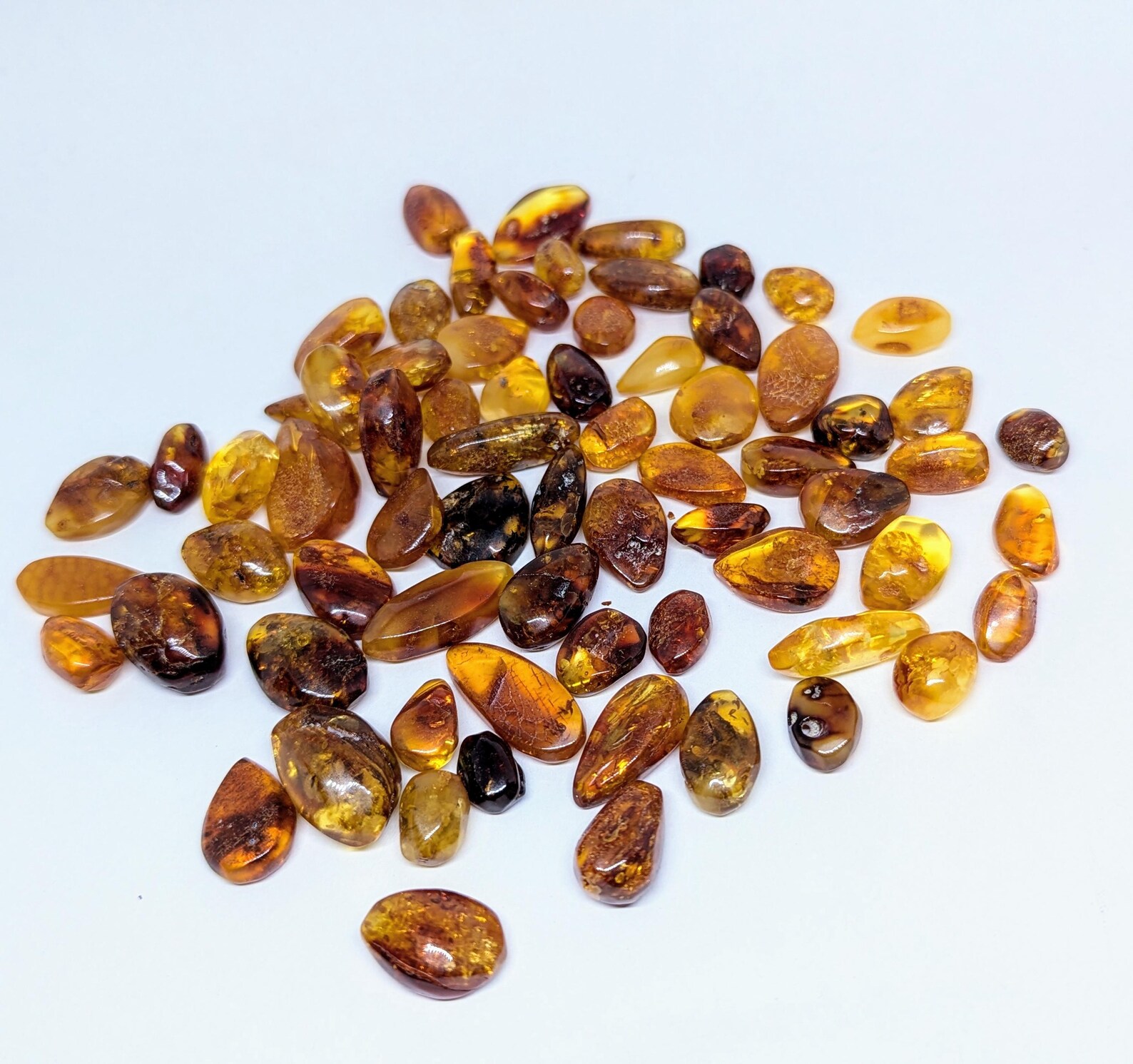 Natural Amber Stones, Baltic Amber Drops, Small Amber Pieces, Amber ...