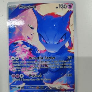 Mewtwo Custom Card - Etsy