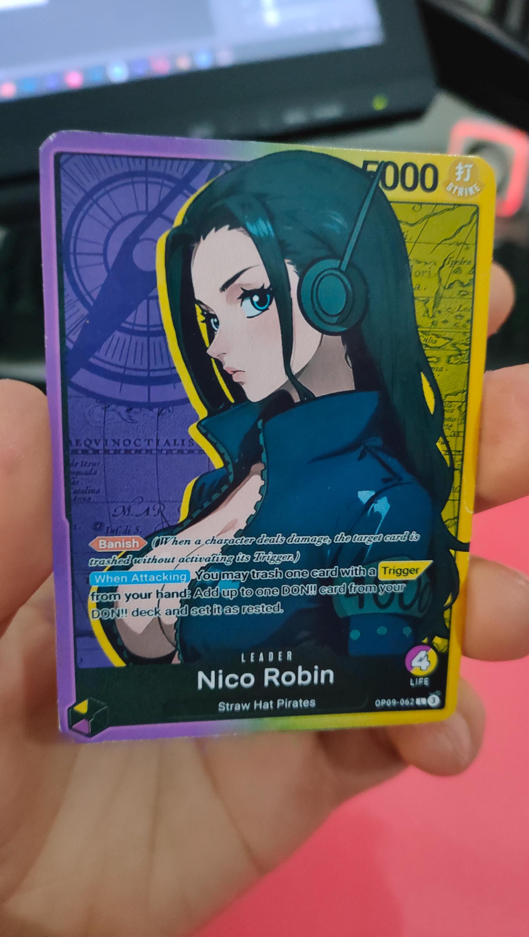 Nico Robin Custom Card - Etsy