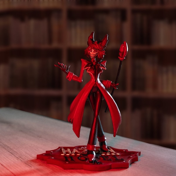 Hazbin Hotel Alastor 3d - Etsy