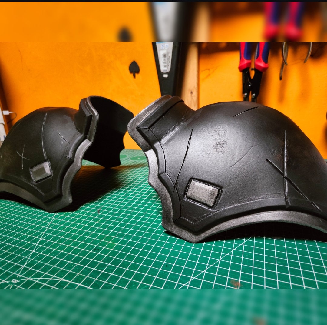 Zack Final Fantasy Shoulder Pads - Etsy
