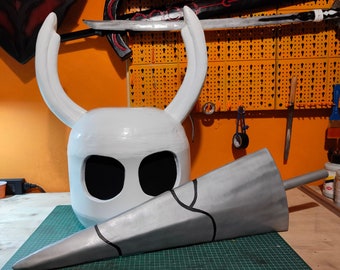 Hollow Knight Ghost Mask/needle Cosplay 3D Printed Halloween Costume - Etsy