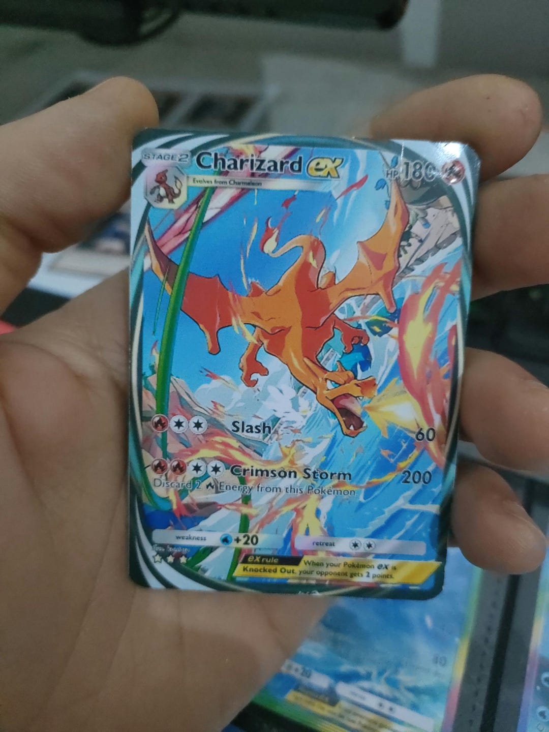 Charizard Ex Pokemon Pocket - Etsy