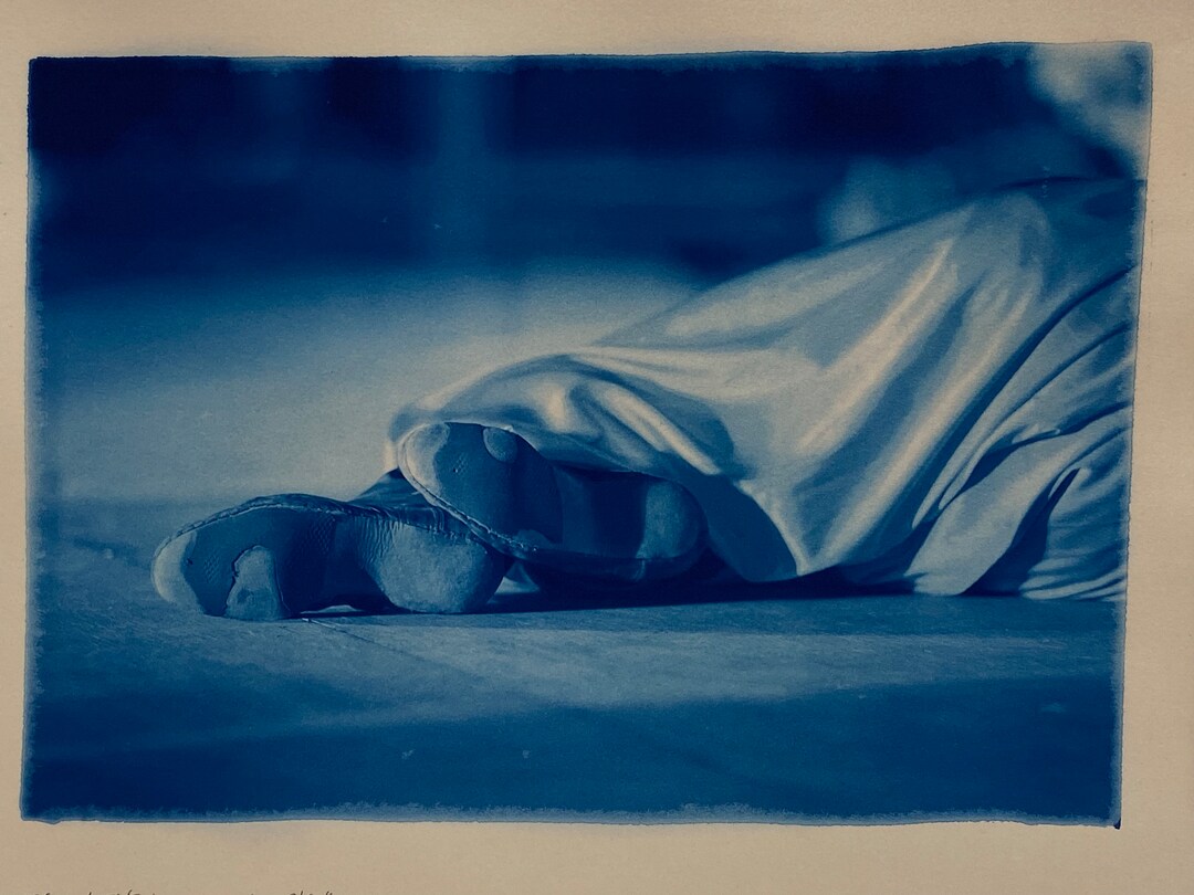Cyanotype Dancing Shoes - Etsy
