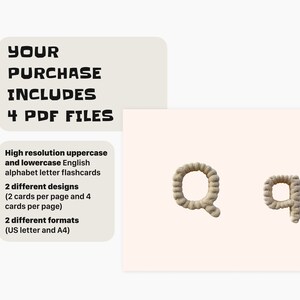 Printable Alphabet Flashcards, Engaging ABC Printable Cards for Toddler ...