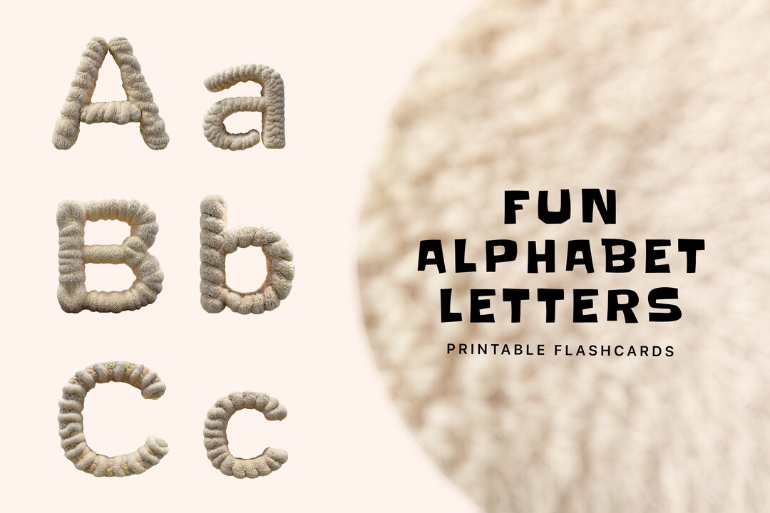 Printable Alphabet Flashcards, Engaging ABC Printable Cards for Toddler ...