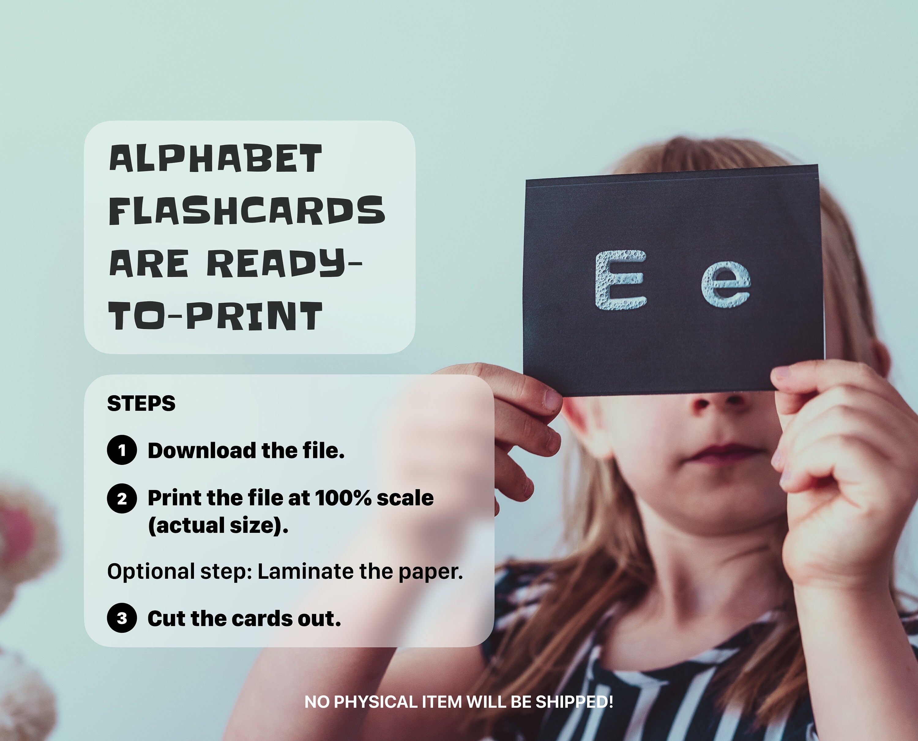 Printable Alphabet Flashcards, Engaging ABC Printable Cards for Toddler ...
