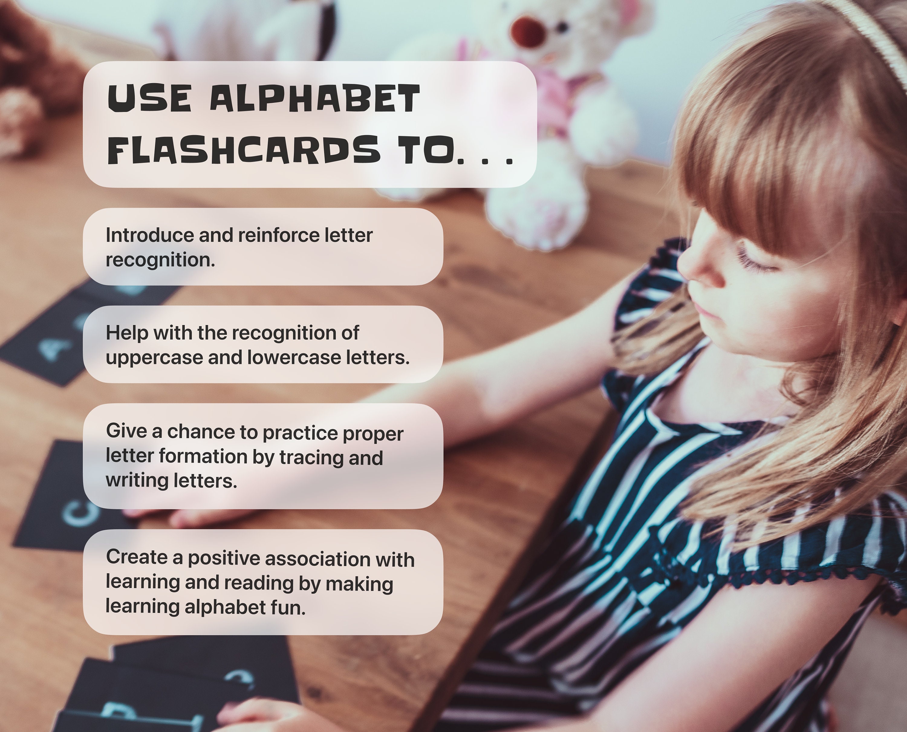 Printable Alphabet Flashcards, Engaging ABC Printable Cards for Toddler ...