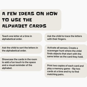 Printable Alphabet Flashcards, Engaging ABC Printable Cards for Toddler ...
