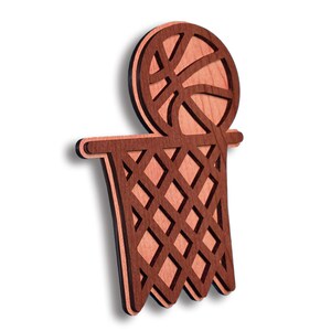 Layered Basketball Silhouette Cut File, Premium Basketball Laser ...