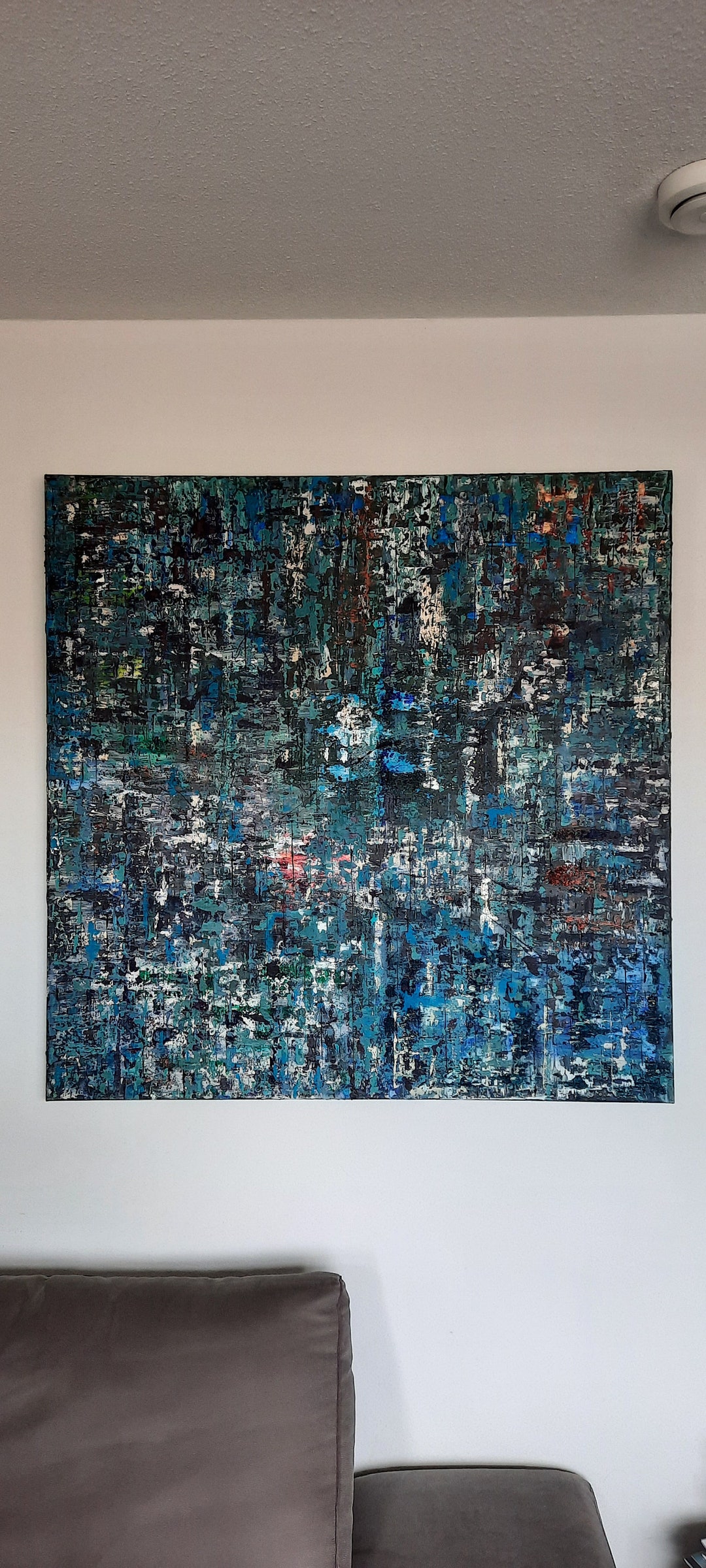 Abstract Color Palette Rough Sea - Etsy