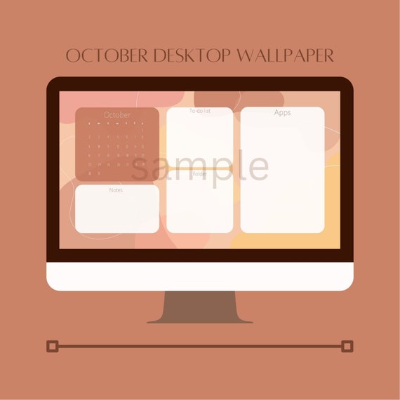Desktop Wallpaper for the Month of October 2022 - Etsy