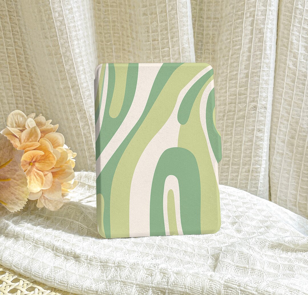 Matcha Line Aesthetic Kindle Case, Kindle Paperwhite Case, Kindle ...