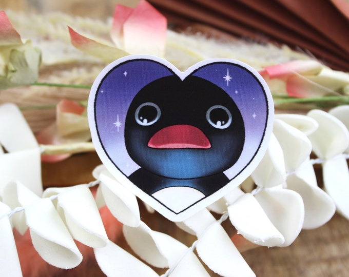 Valentine's Day Sticker Staring Pingu Meme Psycho Pingu Noot Noot ...