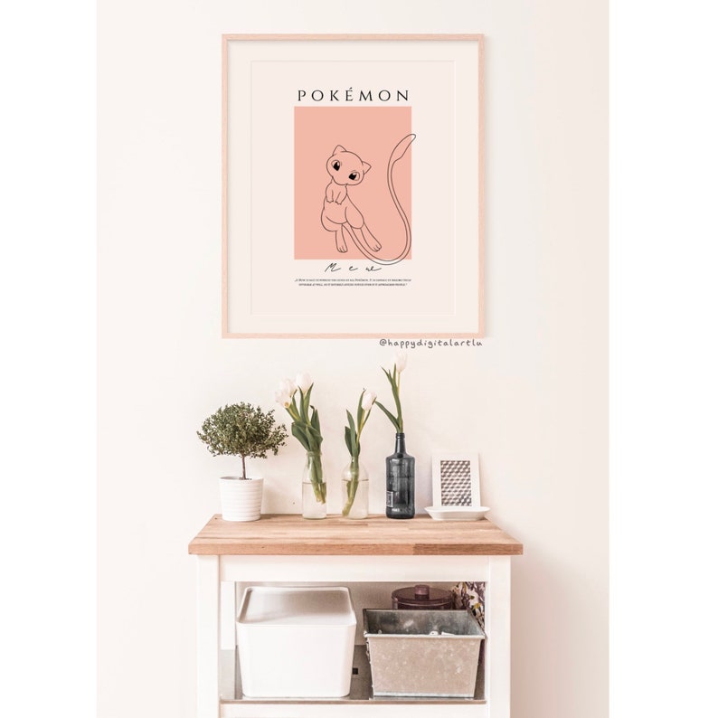 Set of Pokémon First Generation Wall Art, INSTANT DOWNLOAD, Modern Wall ...