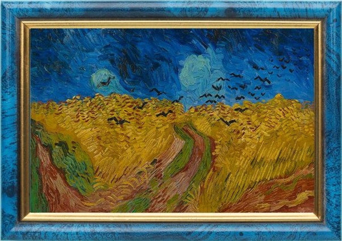 Wheatfield With Crows From Vincent Van Gogh Van Gogh - Etsy