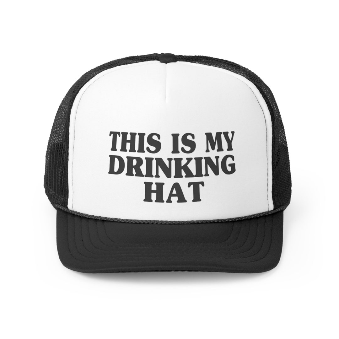 This is My Drinking Hat Trucker Caps, Y2k Trucker Hat, Classic Snapback ...