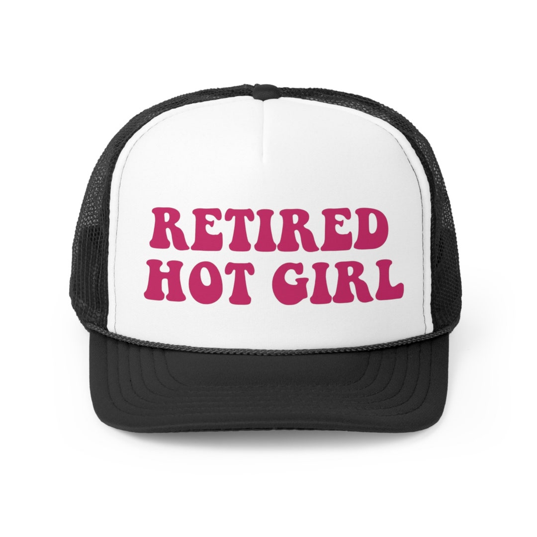Retired Hot Girl Trucker Caps, Y2k Trucker Hat, Classic Snapback, 2000s ...