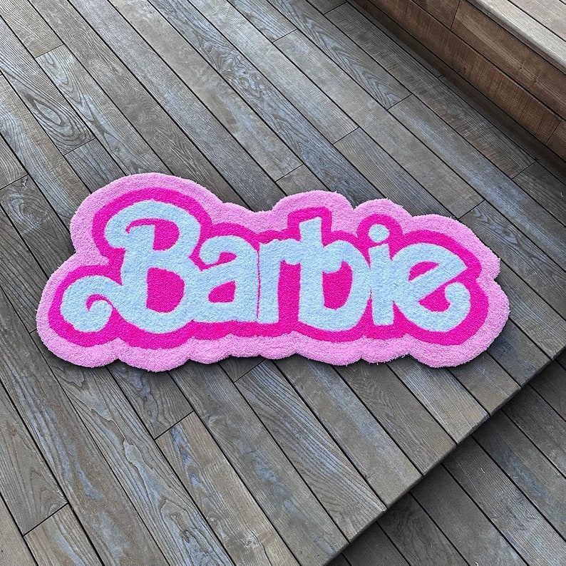 Barbie Tufted Rugbarbie Rug Handmade Tuft Rugt For Her Etsy