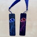 Neon Jellyfish Wooden Bookmark Single Hand Painted - Etsy