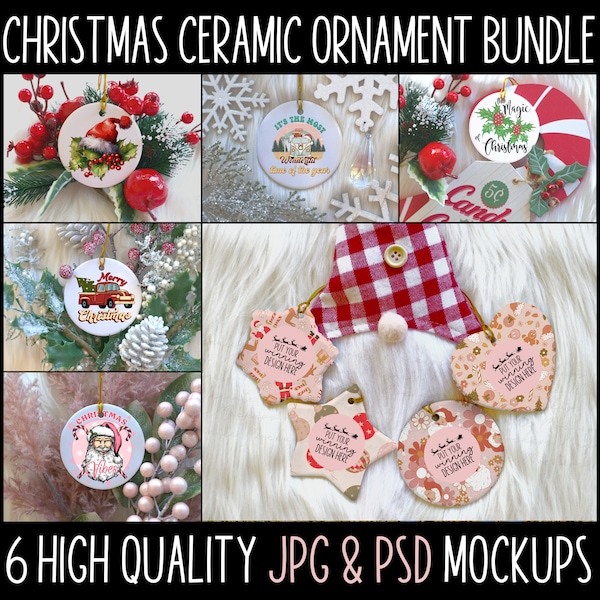 Ceramic Ornaments - Etsy