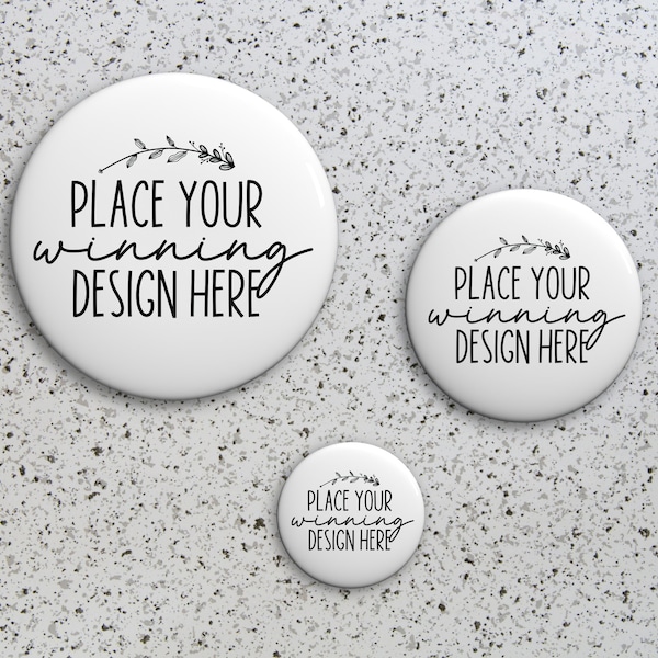 Button Pins - Etsy