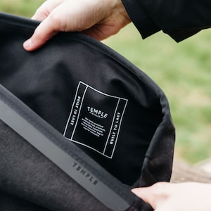 Waxed Canvas Pannier Backpack Convertible | Roll Top Waterproof Bike ...