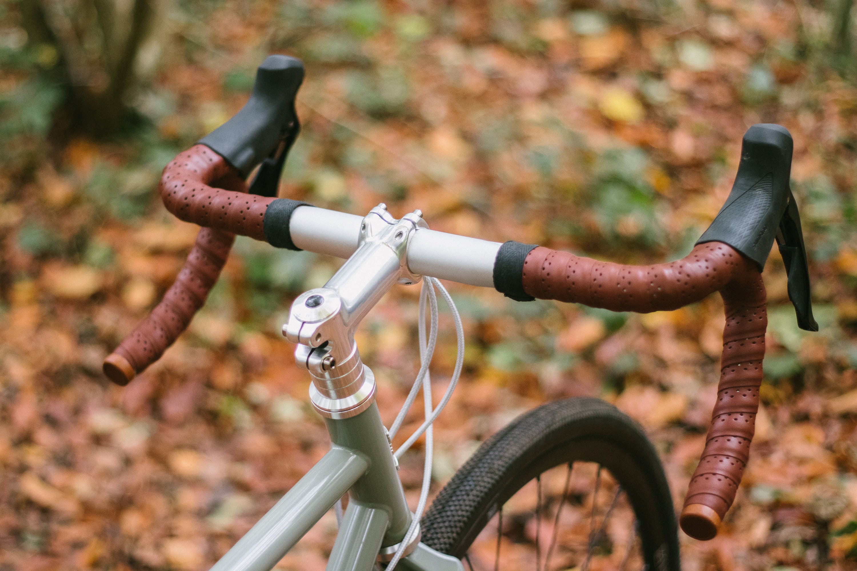 Leather Bicycle Handlebar Wrap, Vintage Retro Bike Bar Tape, Classic ...