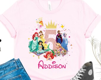 Family Matching Girl Princess Birthday Shirts Birthday Girl - Etsy