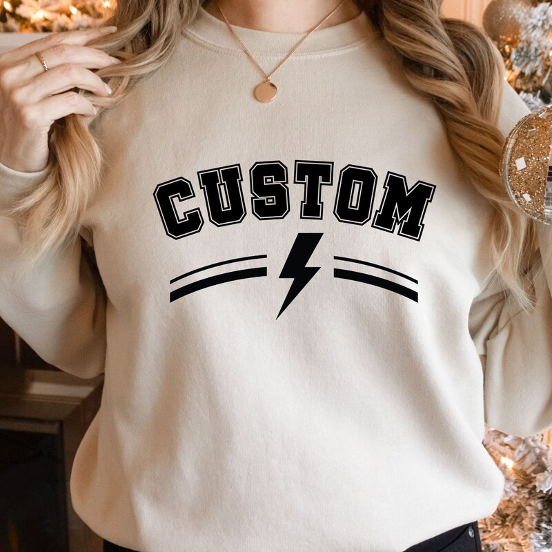 Lightning Bolts Sweater - Etsy