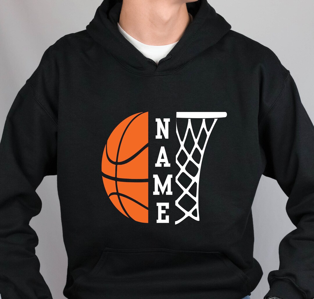 Customized Basketball Sweatshirt | Your Name Basketball | Personalized ...