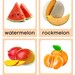 Fruit Flashcards - Neurodivergent Learners - Etsy