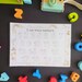Number Tracing, Fine Motor Skills, Pencil Control,number Writing Mat ...
