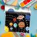Solar System Busy Book Outer Space Learning Binder Personalized Space ...