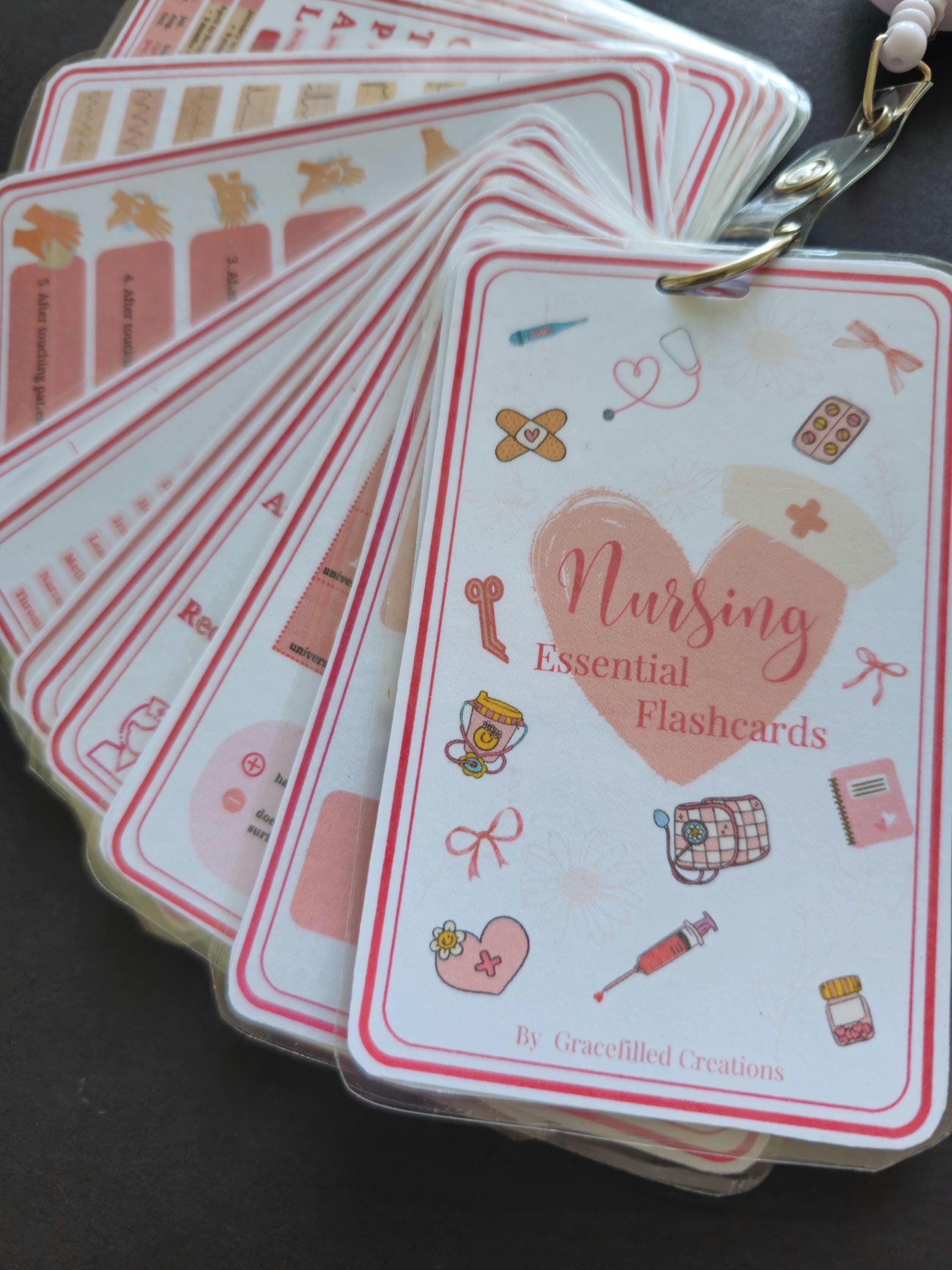 Complete Nursing Essential Flashcards Medical Pocket Guides Nursing ...