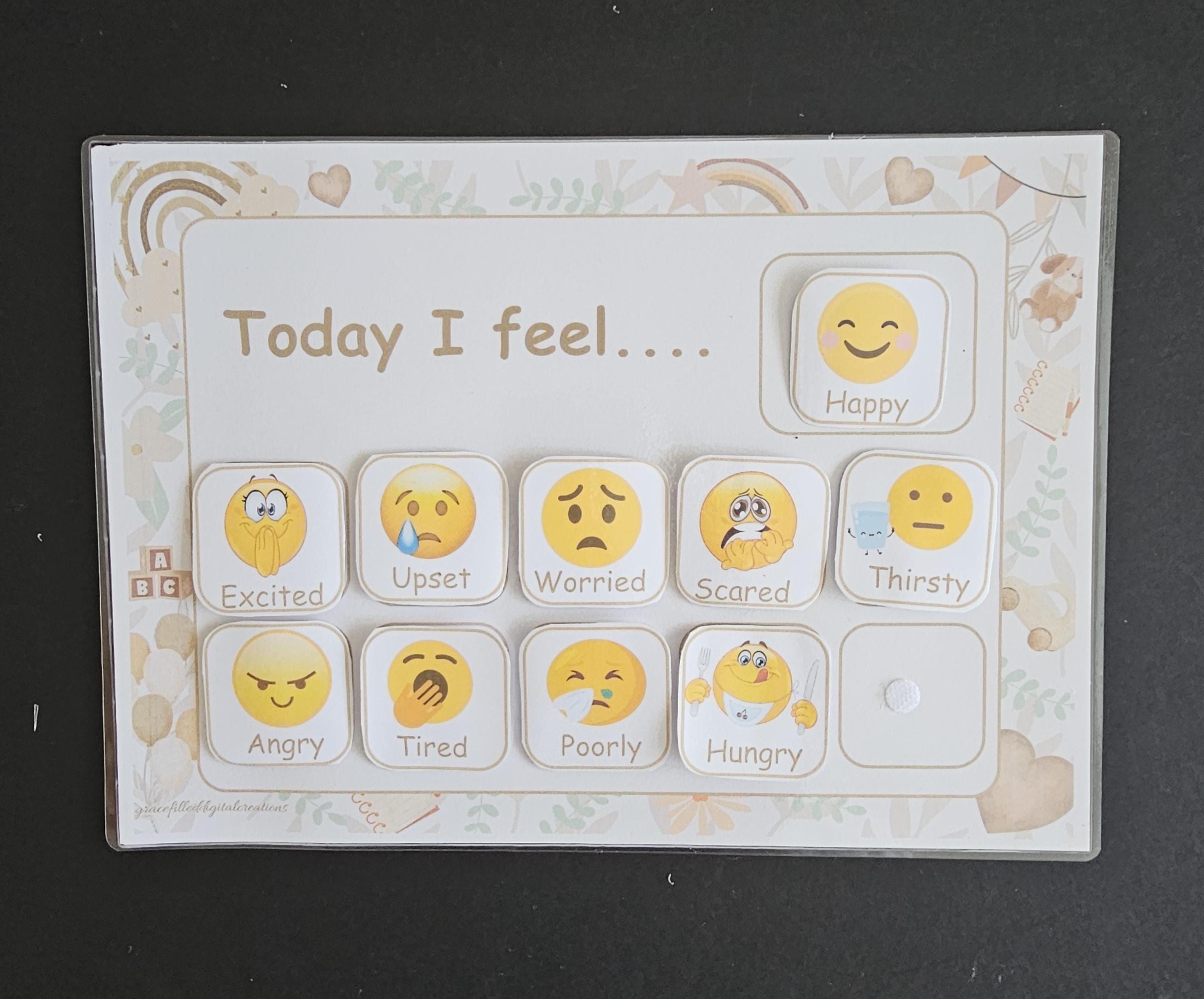 Non Verbal Communication Chart for Children, Autism Communication Chart ...