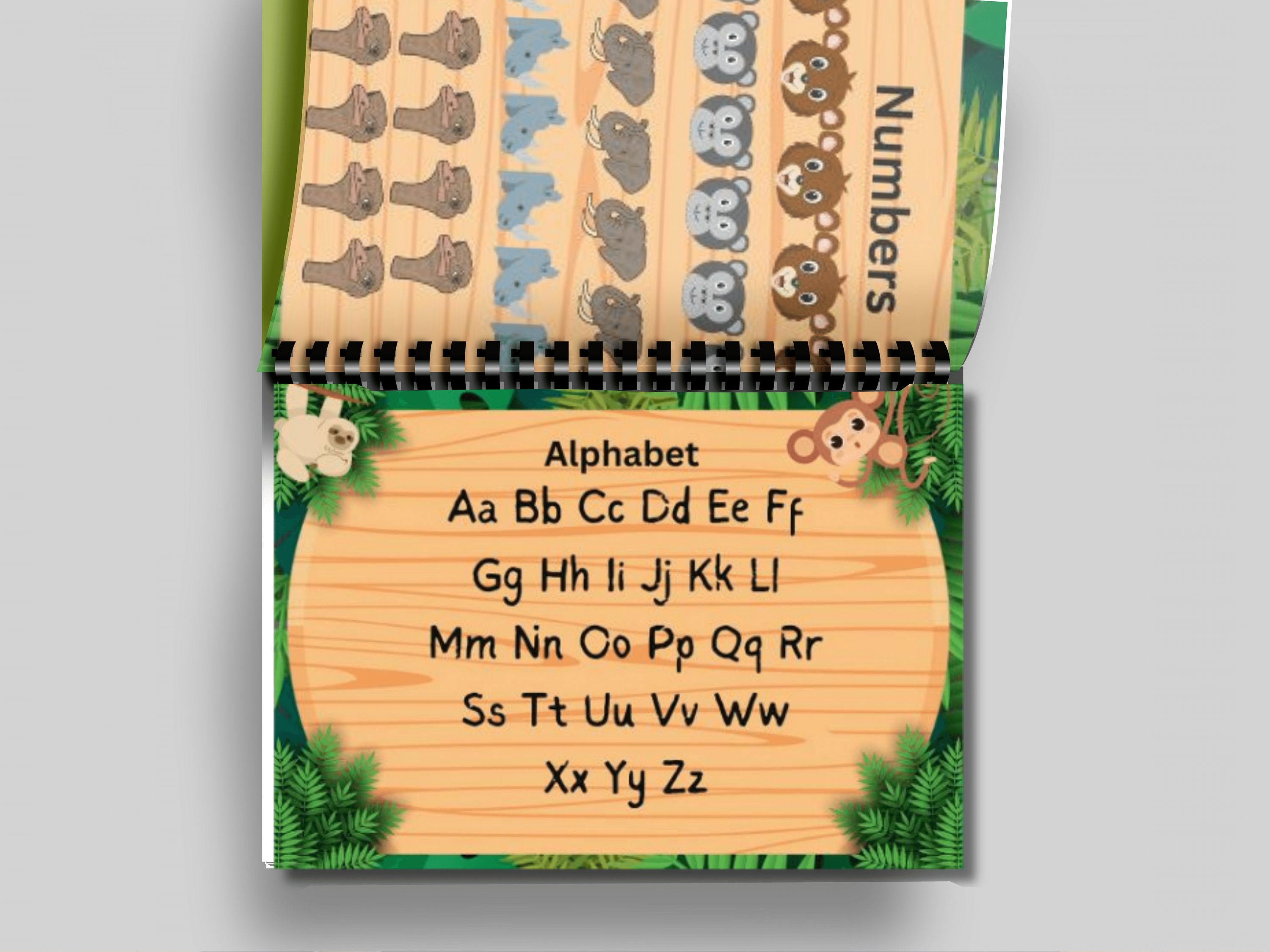 Animals Busy Book Printable, Kids Animal Educational Activity Book ...