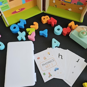 Phase 2 Phonics Flashcards, Children Phonics Learning, Set 2 Reading ...