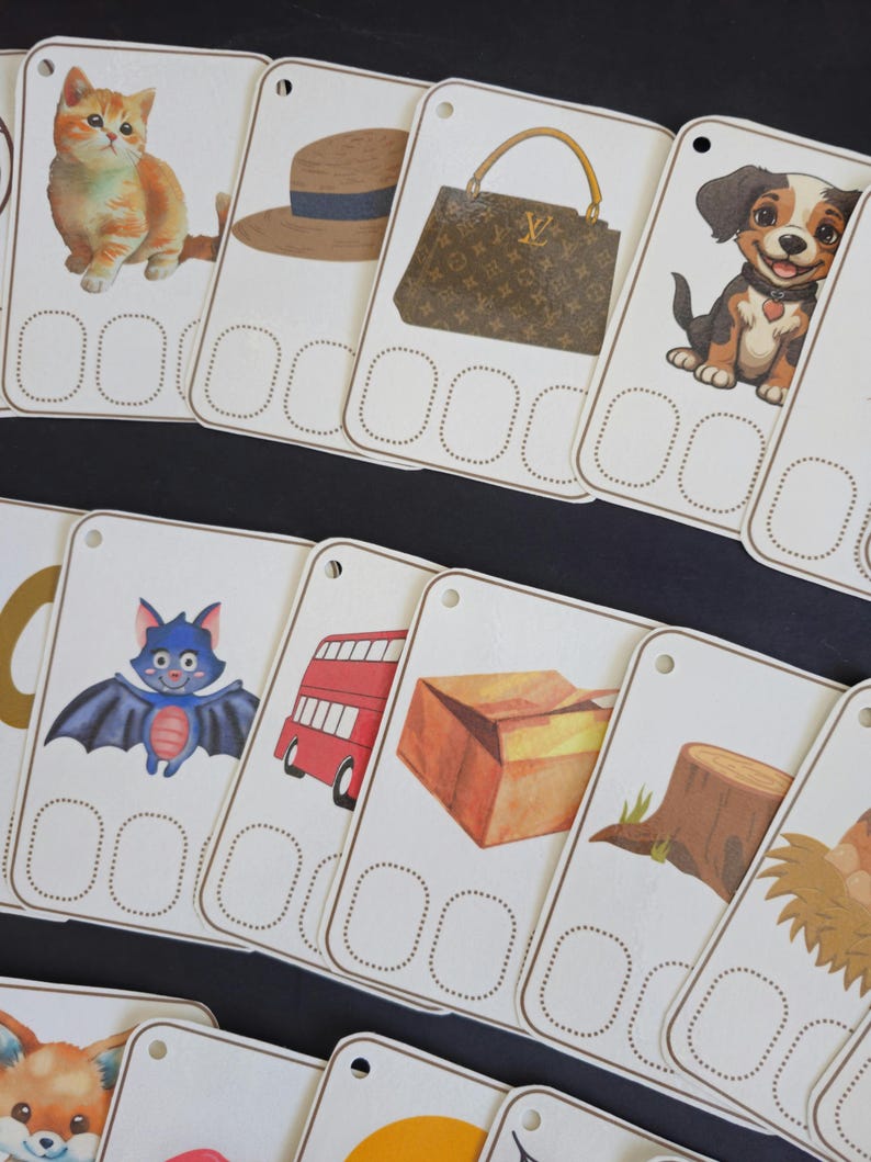 CVC Words Flashcards, CVC Reading Tracing Activity, CVC Spelling ...