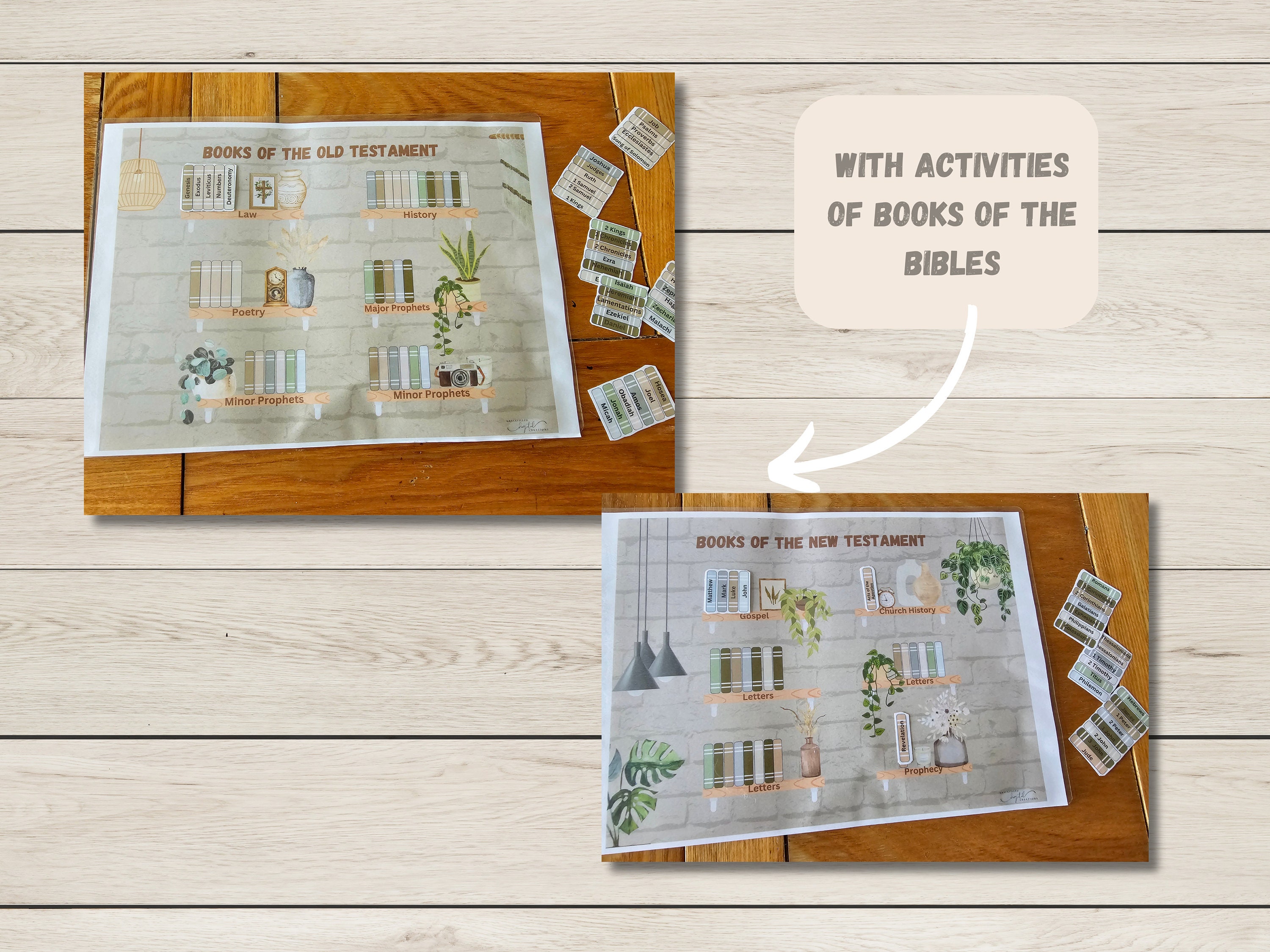 My First Bible Stories Busy Book Printable Church Ministry Sunday ...