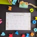 Number Tracing, Fine Motor Skills, Pencil Control,number Writing Mat ...