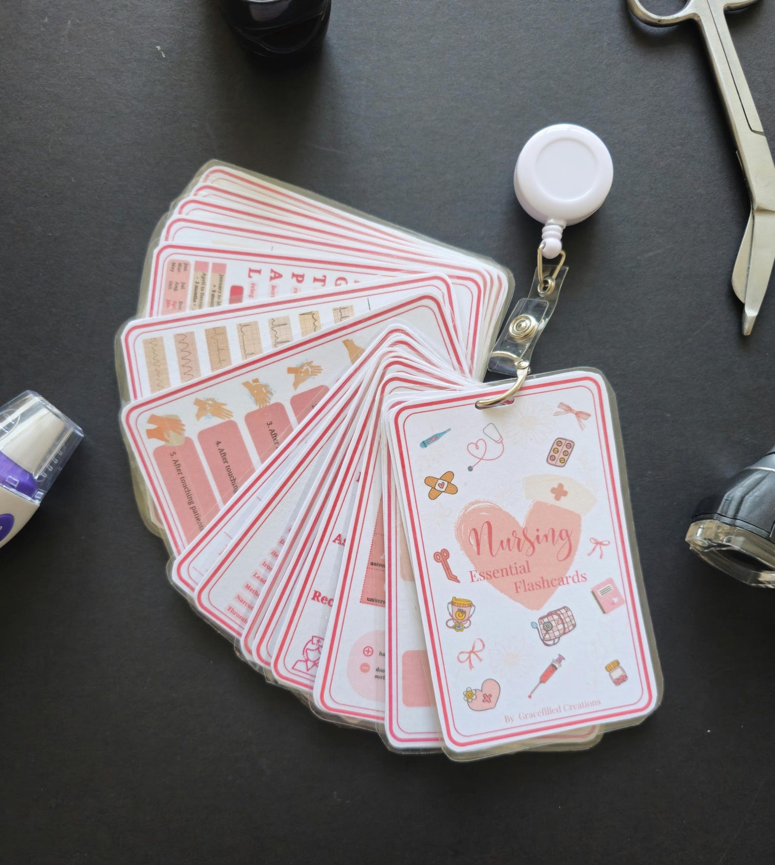 Complete Nursing Essential Flashcards Medical Pocket Guides Nursing ...