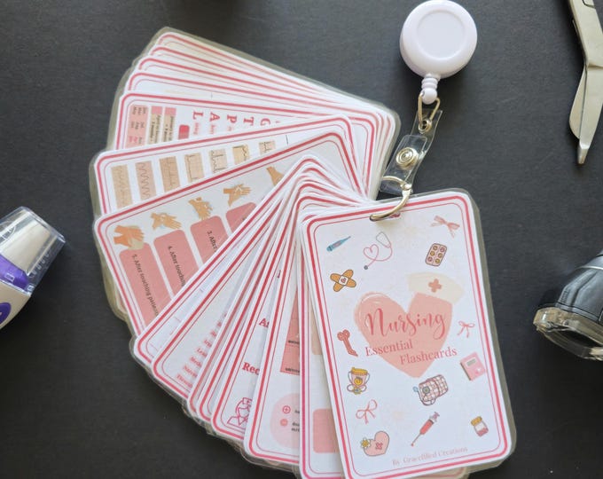 Complete Nursing Essential Flashcards Medical Pocket Guides Nursing ...