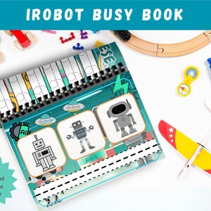 Irobot Themed Busy Book / Printable / Preschool Curriculum / Toddler ...