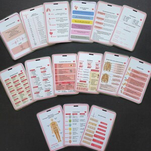 Complete Nursing Essential Flashcards Medical Pocket Guides Nursing ...