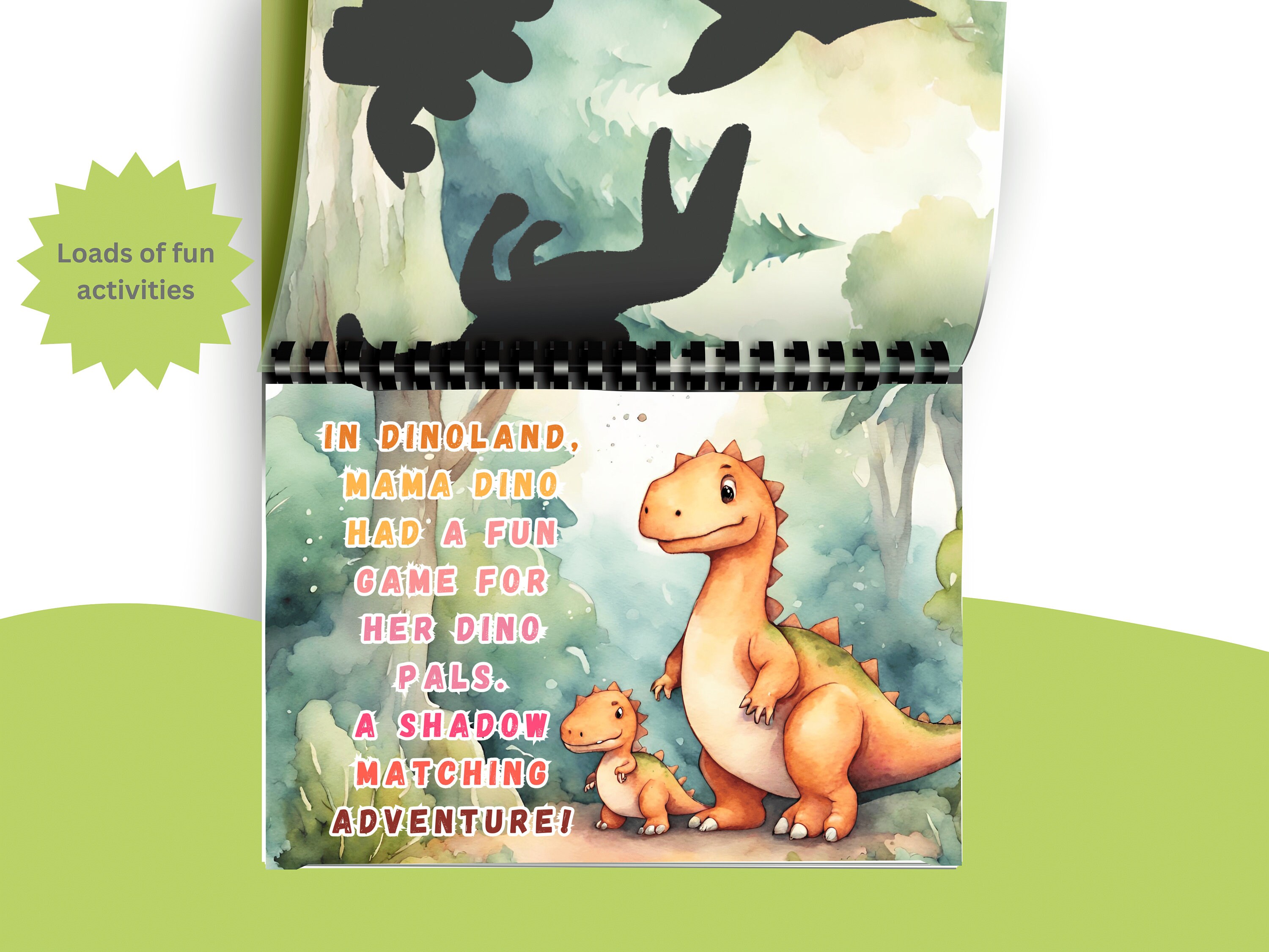 Dinosaur Themed Busy Book / Printable / Preschool Curriculum / Toddler ...