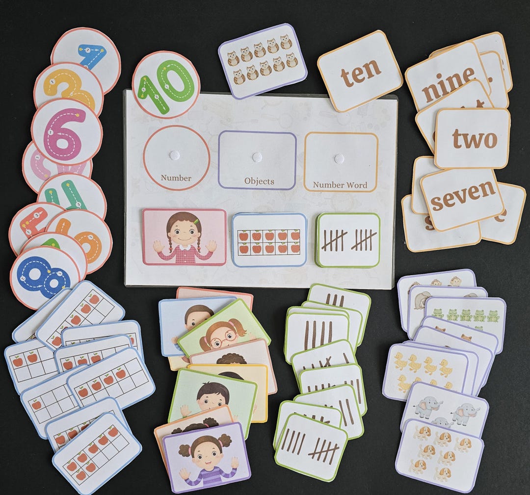 Tens Frame Number Cards Worksheet | 0-10 Numeral Flash Cards | Maths ...