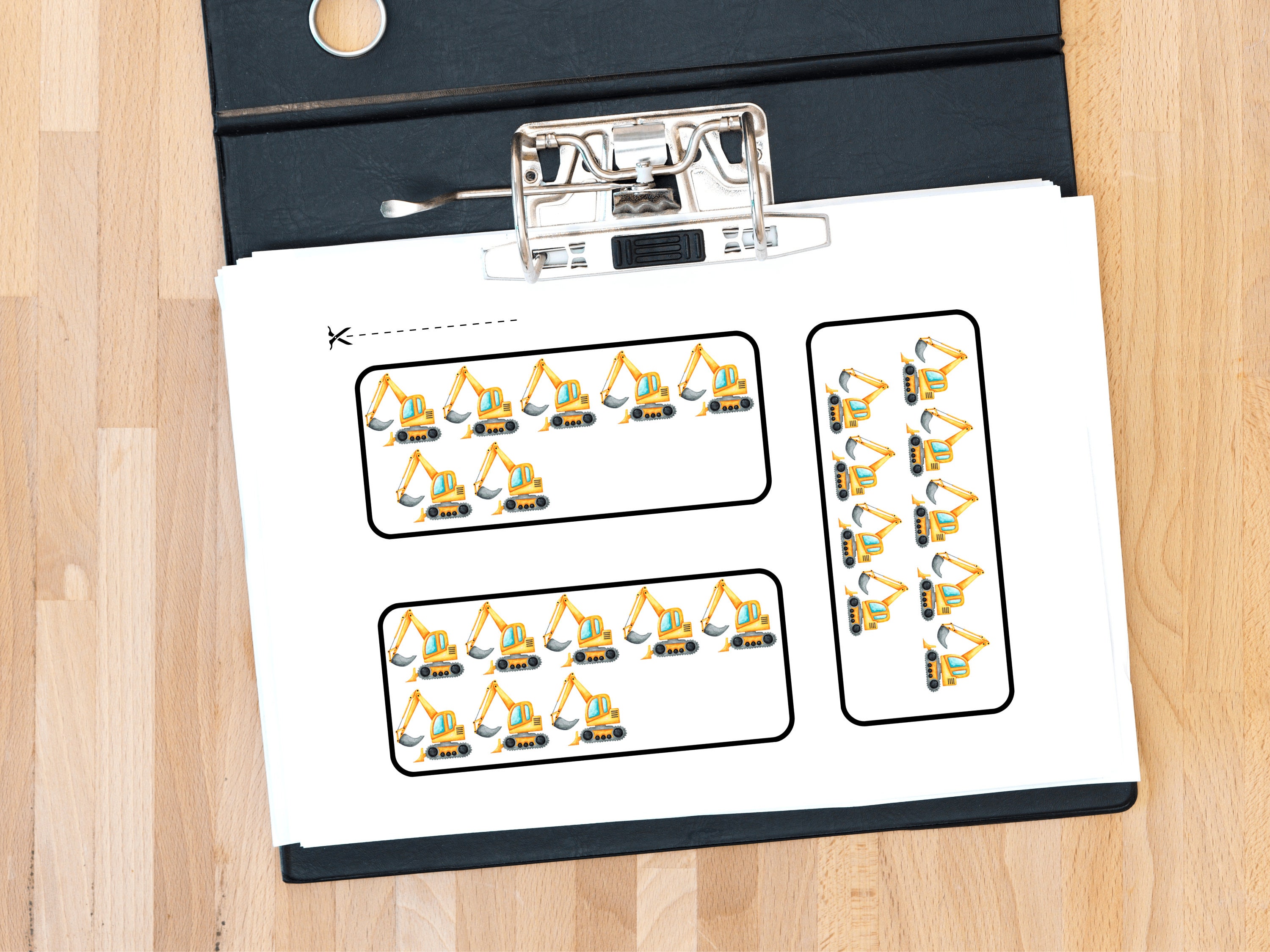 Construction Themed Busy Book / Printable / Preschool Curriculum ...