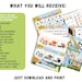 Dinosaur Themed Busy Book / Printable / Preschool Curriculum / Toddler ...
