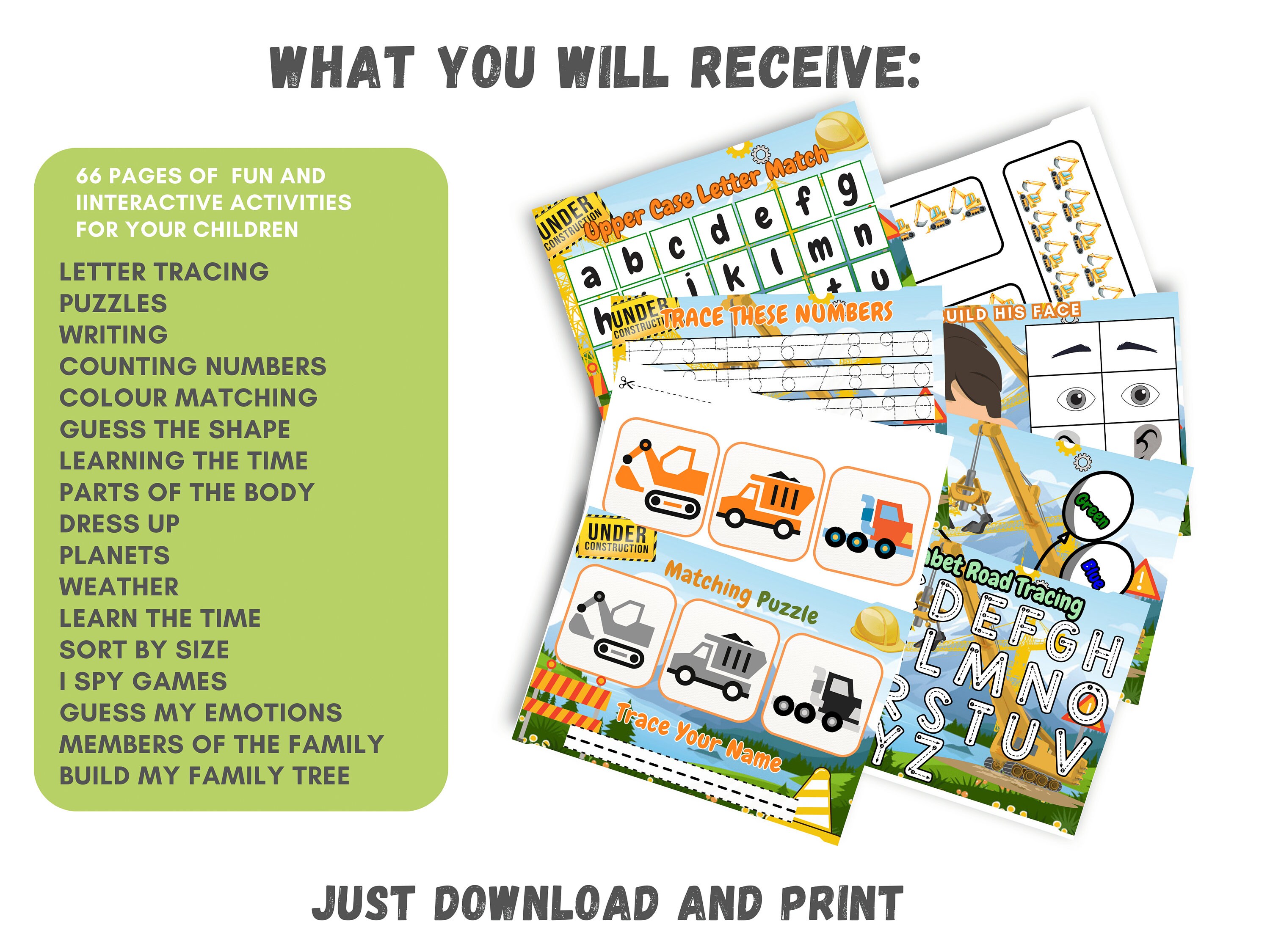 Dinosaur Themed Busy Book / Printable / Preschool Curriculum / Toddler ...